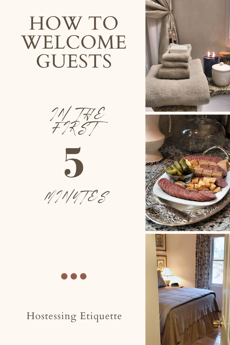 Hosting Etiquette: How to Welcome Guests & What to Offer in the First 5 ...