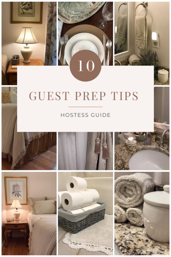 10 Tips for the Best Guest Prep HOSTESS GUIDE - Whatever is Lovely